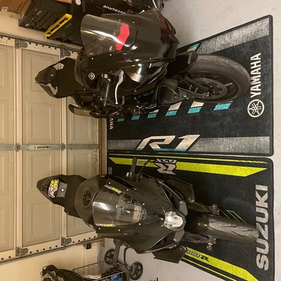 Yamaha Motorcycle Personalized Rug Accesorries Floor Bottom - Etsy