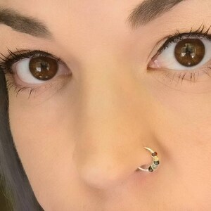 Boho Nose Ring Free Spirit Jewerly Hippie Nose Ring Wire - Etsy