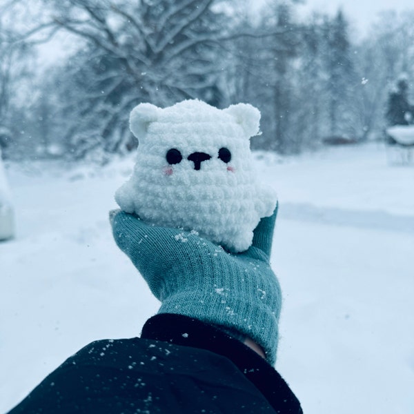 Arctic Animals No Sew Crochet Pattern, No Sew Amigurumi Crochet ...