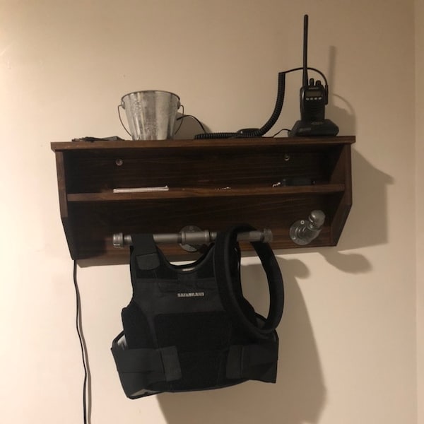 Wall Mounted Duty and Tactical Gear Rack Small - Etsy