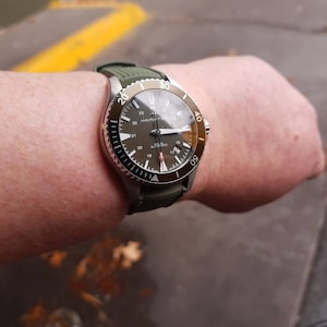 Premium FKM Rubber Hinge Watch Strap / White 20/22mm Quick - Etsy