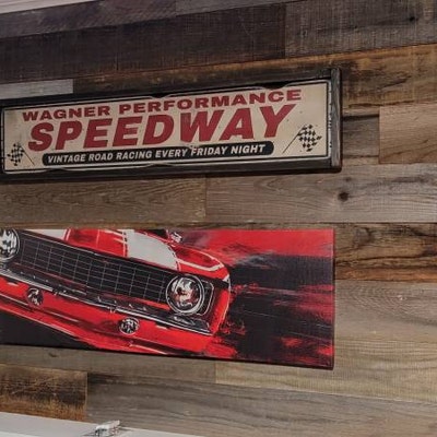Custom Speedway Wood Sign, Race Theme Decorations, Custom Speedway ...