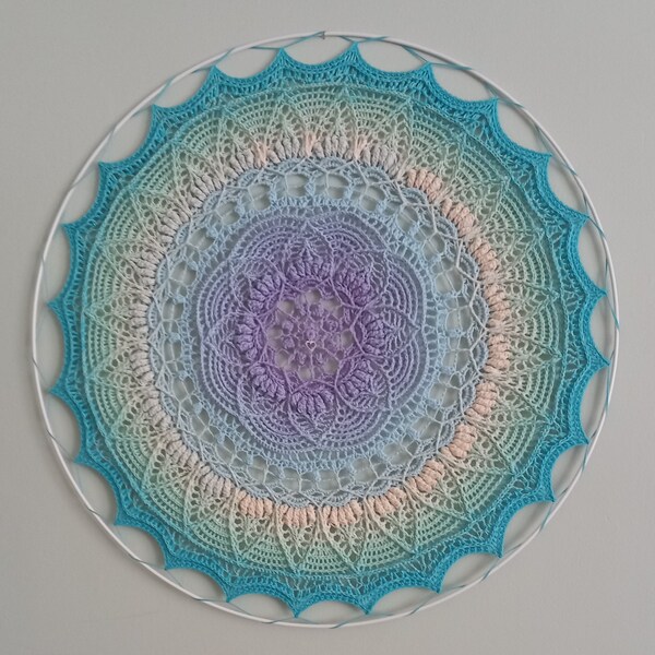 Pink Rose C/A029 Gradient Cake Yarn, Ombre Yarn Cake, Colour Change ...