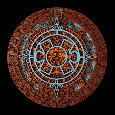 Musical Instruments 3D Mandala Svg, Multilayer Panel for Laser Cutting ...