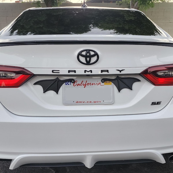 License Plate Bat Wings (universal Fit) - Etsy