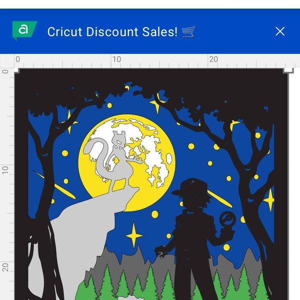 One Piece 6 Paper Cut Light Box Template Files, Shadow Box, 3D Papercut ...