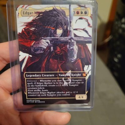 Teysa Karlov Full Borderless Metal Proxy for Commander - Etsy