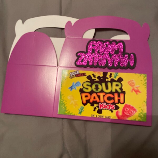 Sour Patch Kids Gift Box, Sour Patch Gift Box, Sour Patch Party Favor ...
