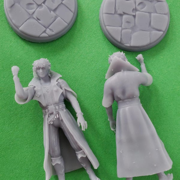 Custom 3D Printed BG3 Baldur's Gate 3 (III) Karlach Miniature/statue (v ...