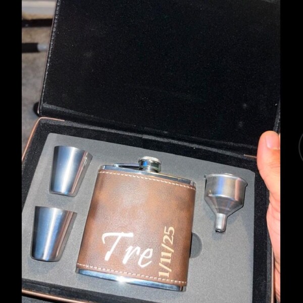 Personalized Travel Cigar Humidor Case With Included Accessories for ...