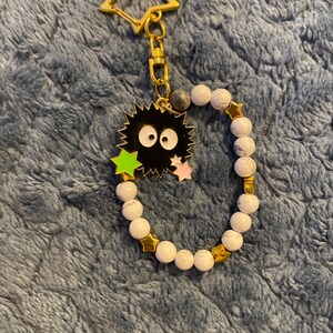 Ghibli Soot Sprites Stars Glass Cup, Water Bottle Color Changing Bottle ...