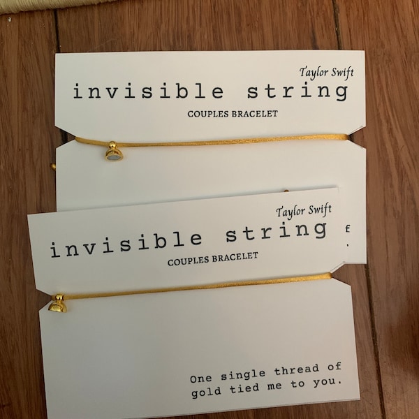 Invisible String | Magnetic Couples Bracelets - Etsy