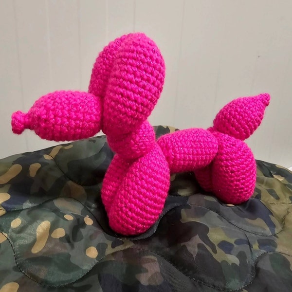 Balloon Animal Dog Crochet PATTERN ONLY Instant DOWNLOAD Puppy ...