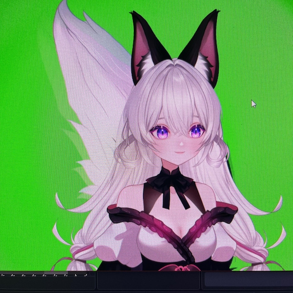 Live2d Vtuber Model for Commercial Use! Oni the Succubus (ready to Use ...