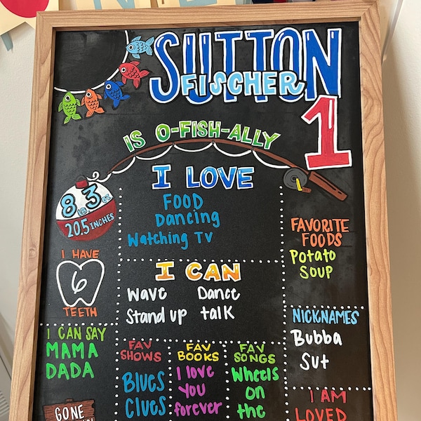 17x23 Reusable First or Last Day of School Chalkboard Sign/personalized ...