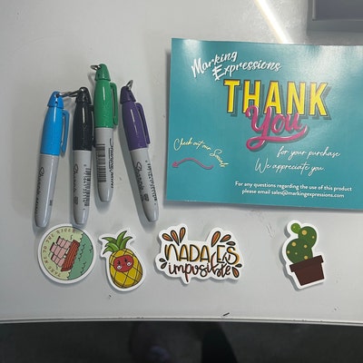 Sharpie Mini Permanent Markers Fine Point 7 Colors Available - Etsy