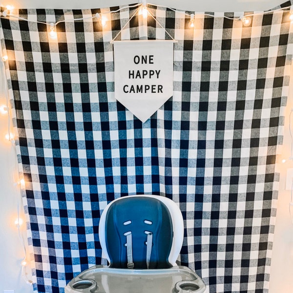 Custom Banner / Block Font / Custom Wall Flag - Etsy