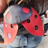 Leather Backpack Pattern PDF - the Ladybug - by Leatherhubpatterns - Etsy