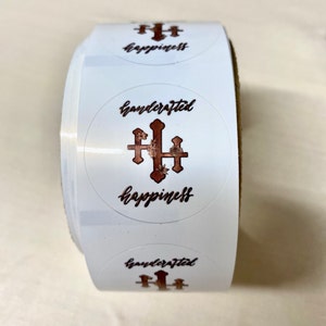 2 Custom Labels/custom Stickers on Roll Bulk Premium - Etsy