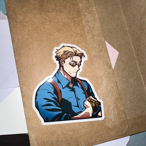 Maki Zenin Sticker | JJK Fan Art Stickers - Etsy