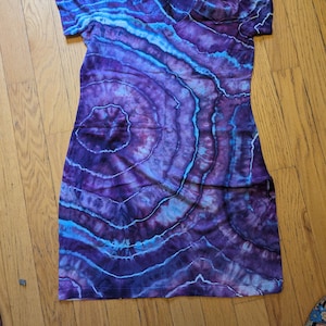 Geode Tie Dye Shirt, Psychedelic Clothing, Tye Dye Shirt, 50th Birthday ...