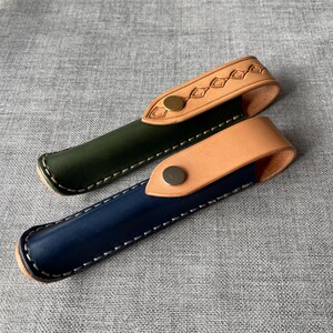 Leather Tool Pouch Pattern Pdf Download Leather DIY Pipe Pouch Video ...