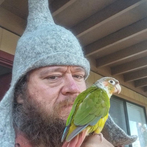 Phrygian Red Felt Wool Hat Medieval Men's and Women's Liberty Cap ...