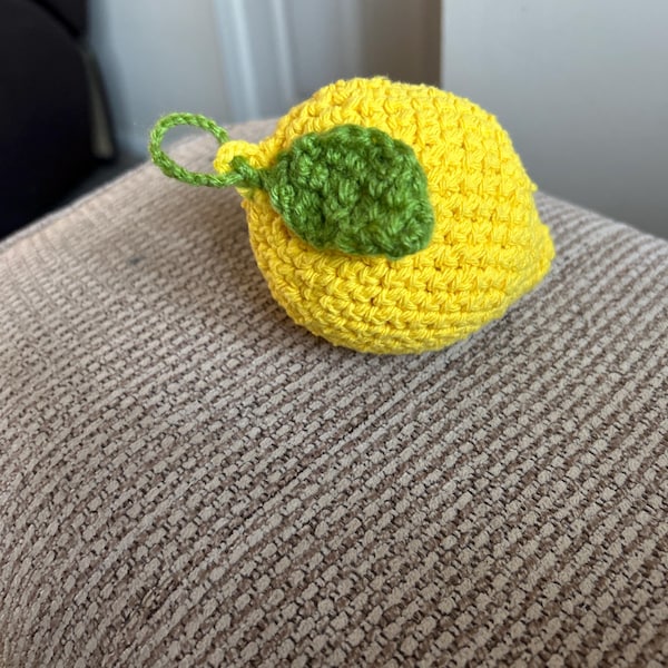 Crochet Pattern Lemon, Crochet Lemon Amigurumi PATTERN PDF ONLY, Citrus ...