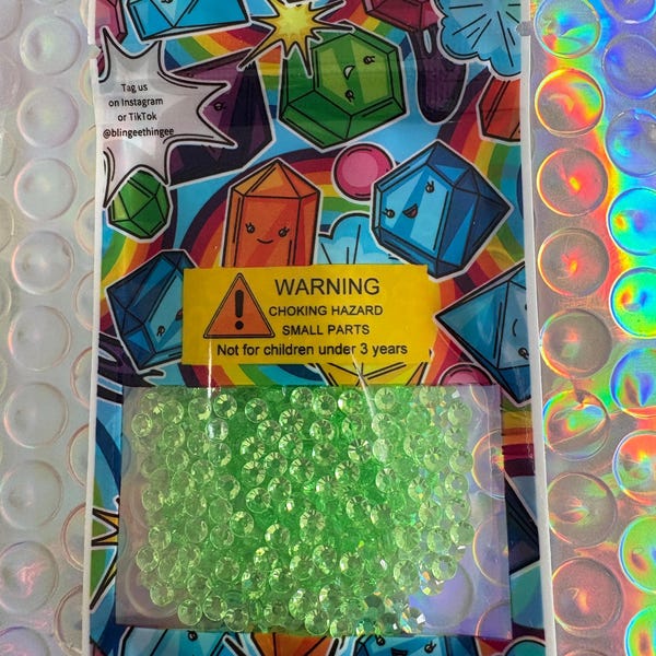 LONG FAKE Sprinkles Polymer Clay Kawaii Decoden Faux Topping Diy Slime ...