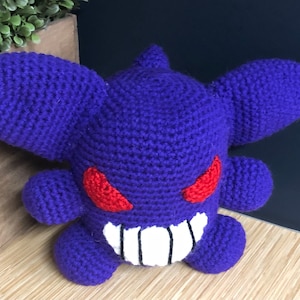 Gengar Pattern, Pandacrocheting Style - Etsy