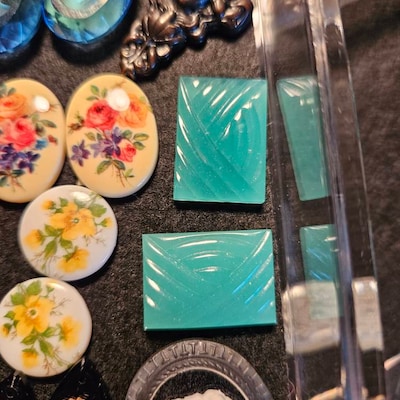 Vintage Swarovski Rhinestone Lot Fancy Crystal Clay Mix 10pp - Etsy