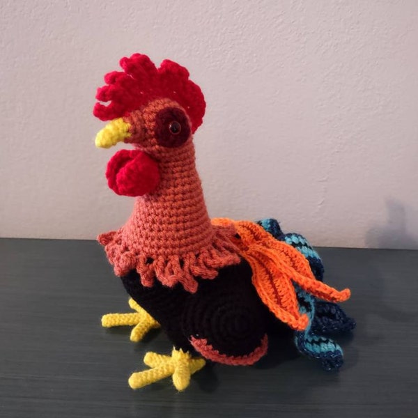 Cockerel/rooster Crochet PATTERN USA Terms-english Language, Digital ...