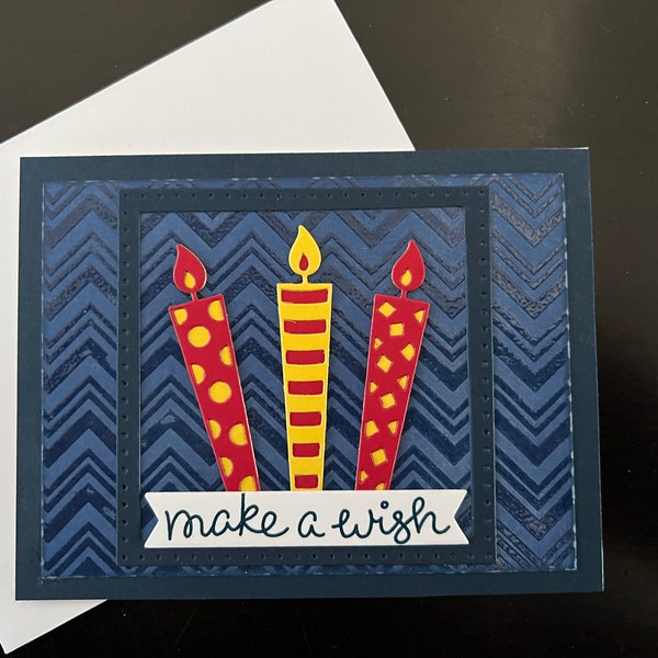 Floral Gatefold, Handmade, Happy Birthday - Etsy