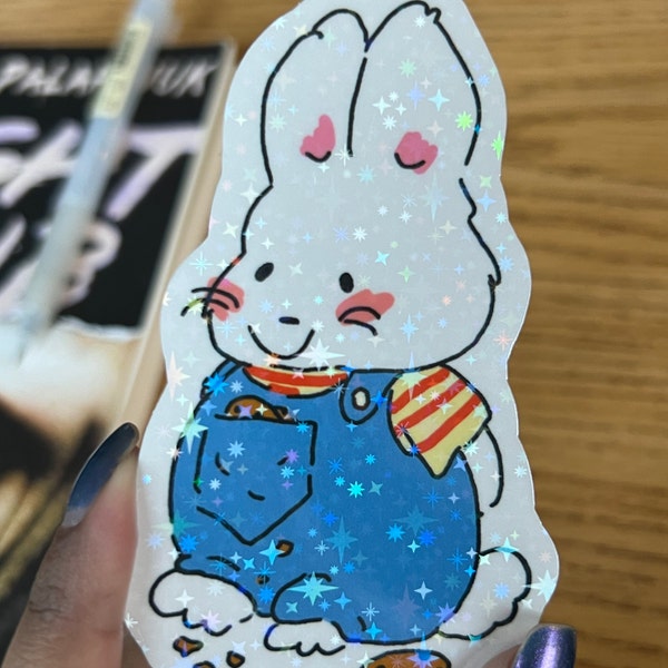 Max and Ruby Inspired Sticker, Bunny Nostalgia Nostalgic holographic ...