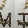 Personalized Name Wood Letter Christmas Ornament Laser Cut Christmas ...