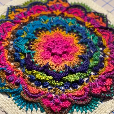 Pattern: Ray of Hope Mandala - Etsy
