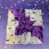 PDF Halloween Quilt Pattern - Bat Quilt Pattern - Etsy Canada