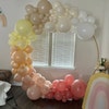 Boho Peach Blush DIY Balloon Garland Arch Kit Cream, White, Neutral ...