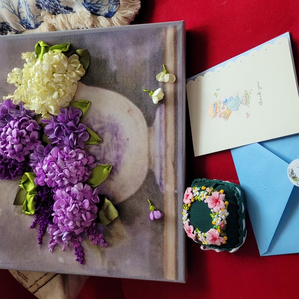 Basic Ribbon Stitches Step by Step: PDF Pattern, 12 Basic Ribbon ...