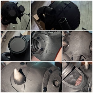 Impera Era Nameless Ghoul / Ghoullette Helmet Handmade Cosplay Helmet ...