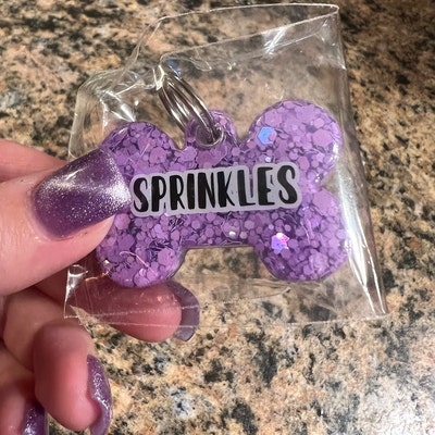 Simply Sparkle Pet Tags NEW COLORS - Etsy