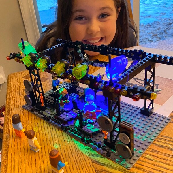 Phish Gift STAGE Custom Built of Lego Bricks NOT a Phish Pin Phish ...