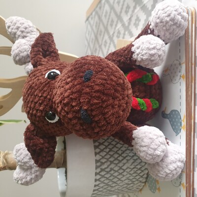 Manny Moose CROCHET PATTERN Amigurumi Crochet Pattern PDF - Etsy