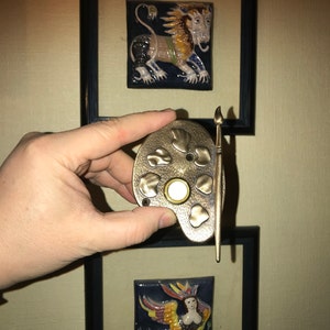 Frog Doorbell in Bronze - Etsy