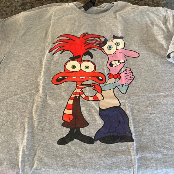 Inside Out Characters Custom Shirts, Anger-disgust-fear Shirt, Inside ...