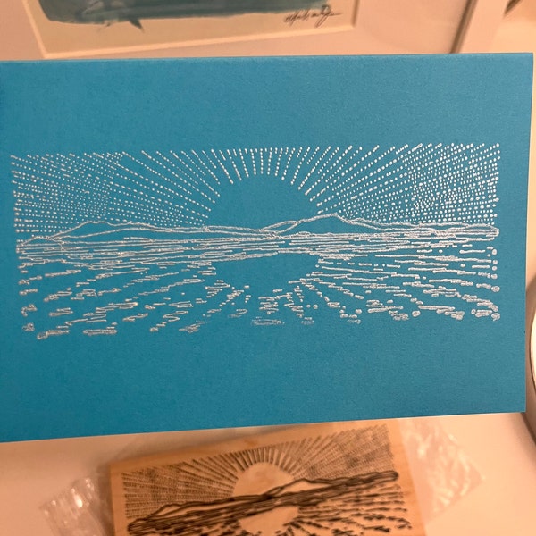Sunset 619M Beeswax Rubber Stamps Unmounted, Cling, Mounted Stamp ...