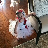 Dalmatian Costume - Dalmation Tutu - Halloween Costume - Dalmatian ...
