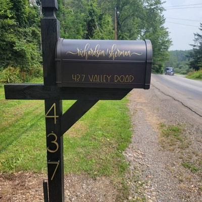 Rocking Chair Monogram Decals Set of 2 - Etsy