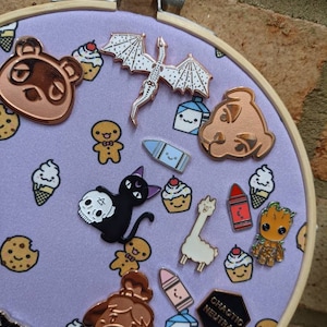 Cute Mini Crayon Enamel Pin Set. 3 Crayon Enamel Pin Set. Artist Crayon ...