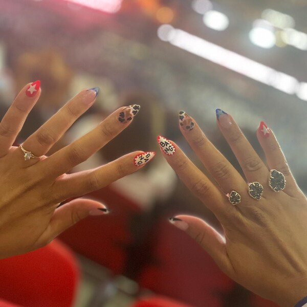 Cowboy Carter Inspired Nails With Western Details / Ships With 1 Nail ...